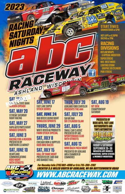 Schedule – ABC Raceway